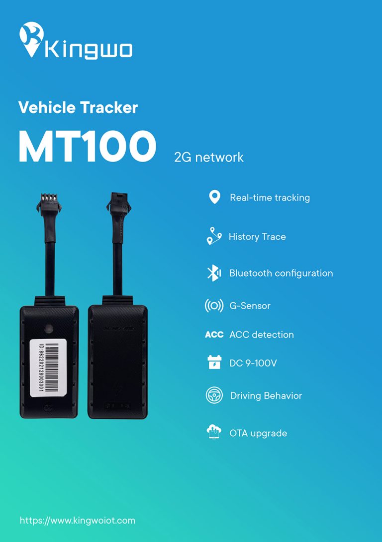 MT100 2G Wired GPS Tracker Fleet Management for Vehicle Tracking ...
